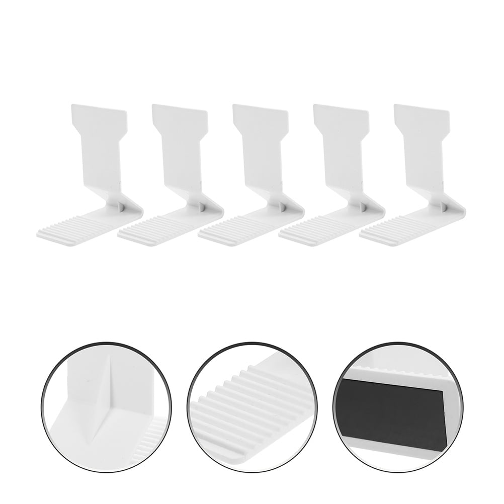 5 Pcs Store Display Rack Stabilizer Magnetic Shelf Support Bracket ...