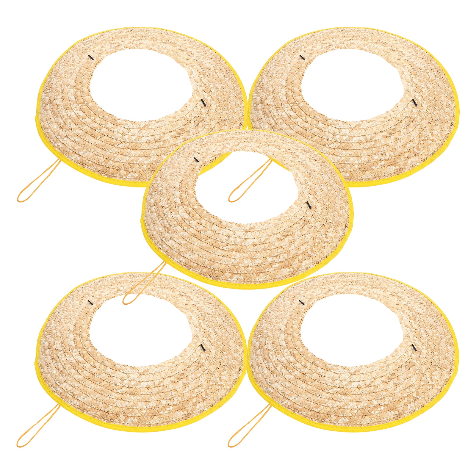 5 Pcs Straw Hat Brim Safety Helmet Hard Hat Sun Shield Sun Hat Hard Hat ...