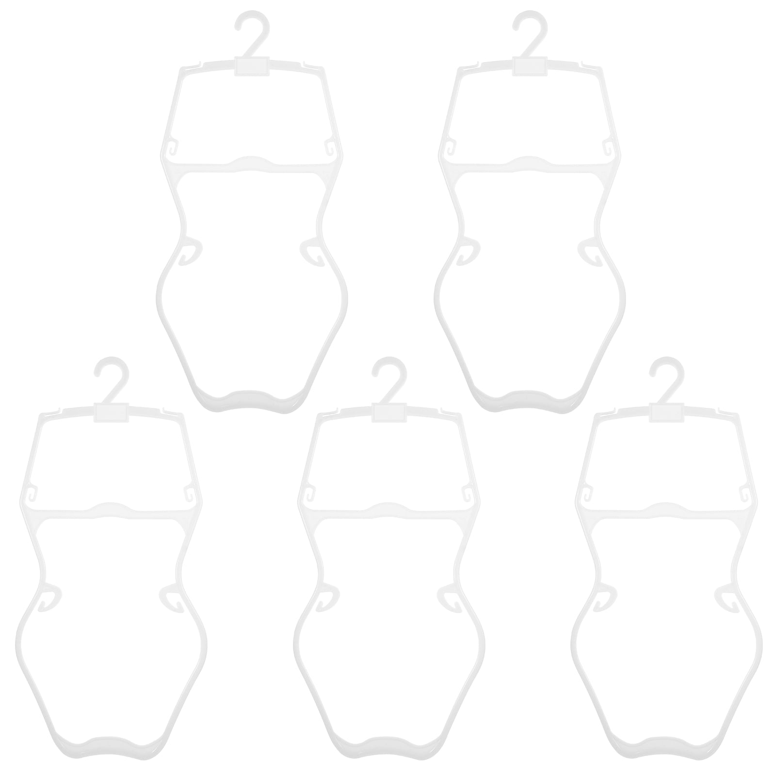 5 Pcs Swimsuit Hanger Plastic Hangers Bathing Toddler Kids Swimwear ...