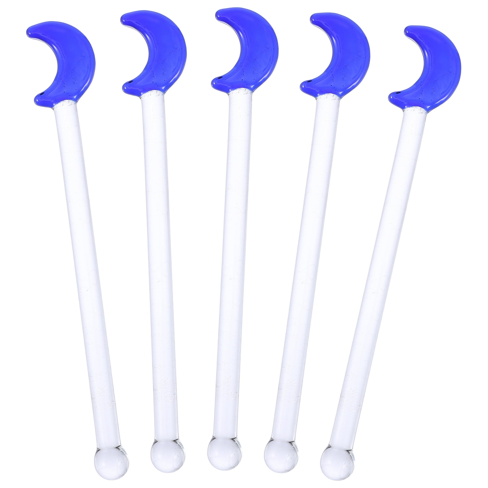 5 Pcs Swizzle Stick Drink Stirrer Glass Stirrers Drinks Beverages ...