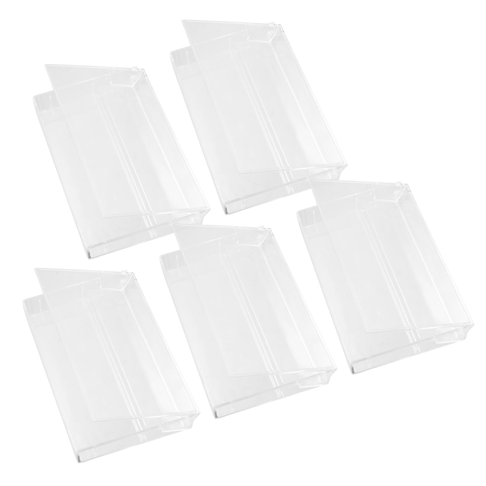 5 Pcs Tape Storage Box Cassette Tape Audio Cassette Boxes Transparent ...