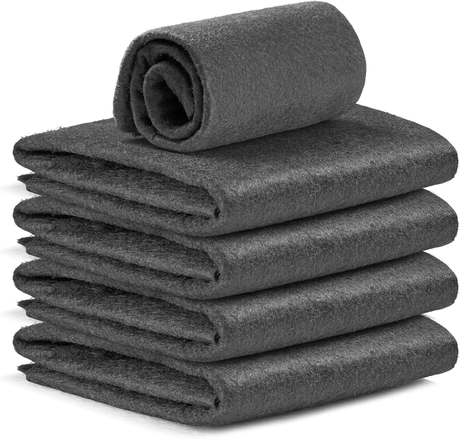 5 Pcs Thickened Magic Cleaning Cloth, Microfiber Streak Free Cleaning ...