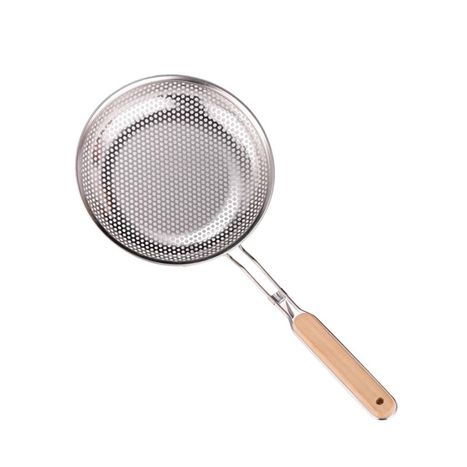 5 Pcs Thickened Stainless Steel Colander Large Kitchen Strainer with ...