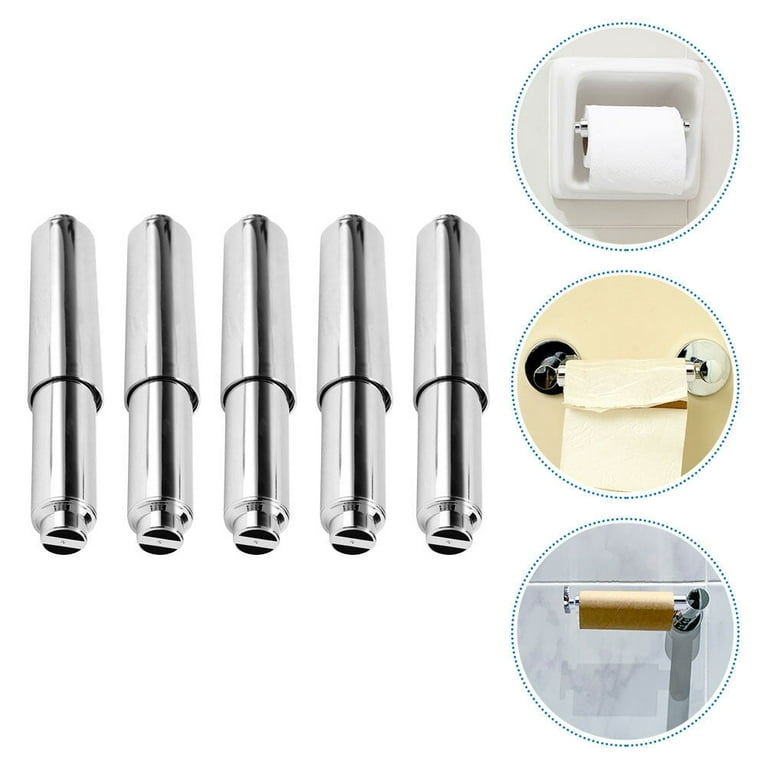 Easy Installation Florian Tissue Roll Holder - Spring Loaded Restroom ...