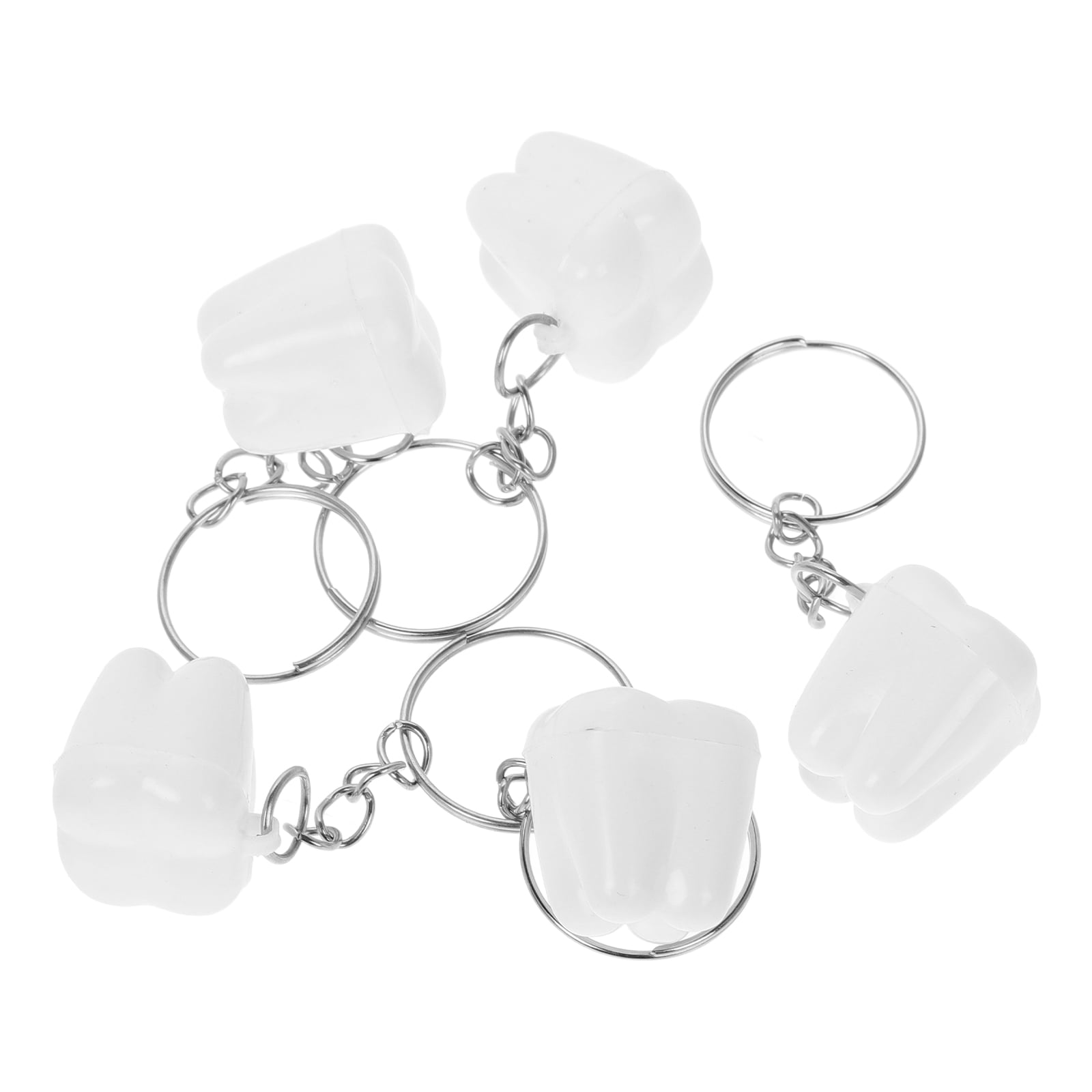 5 Pcs Tissue Rack Distributor Small Tooth Keychain Baby 7.00X2.00X2 ...