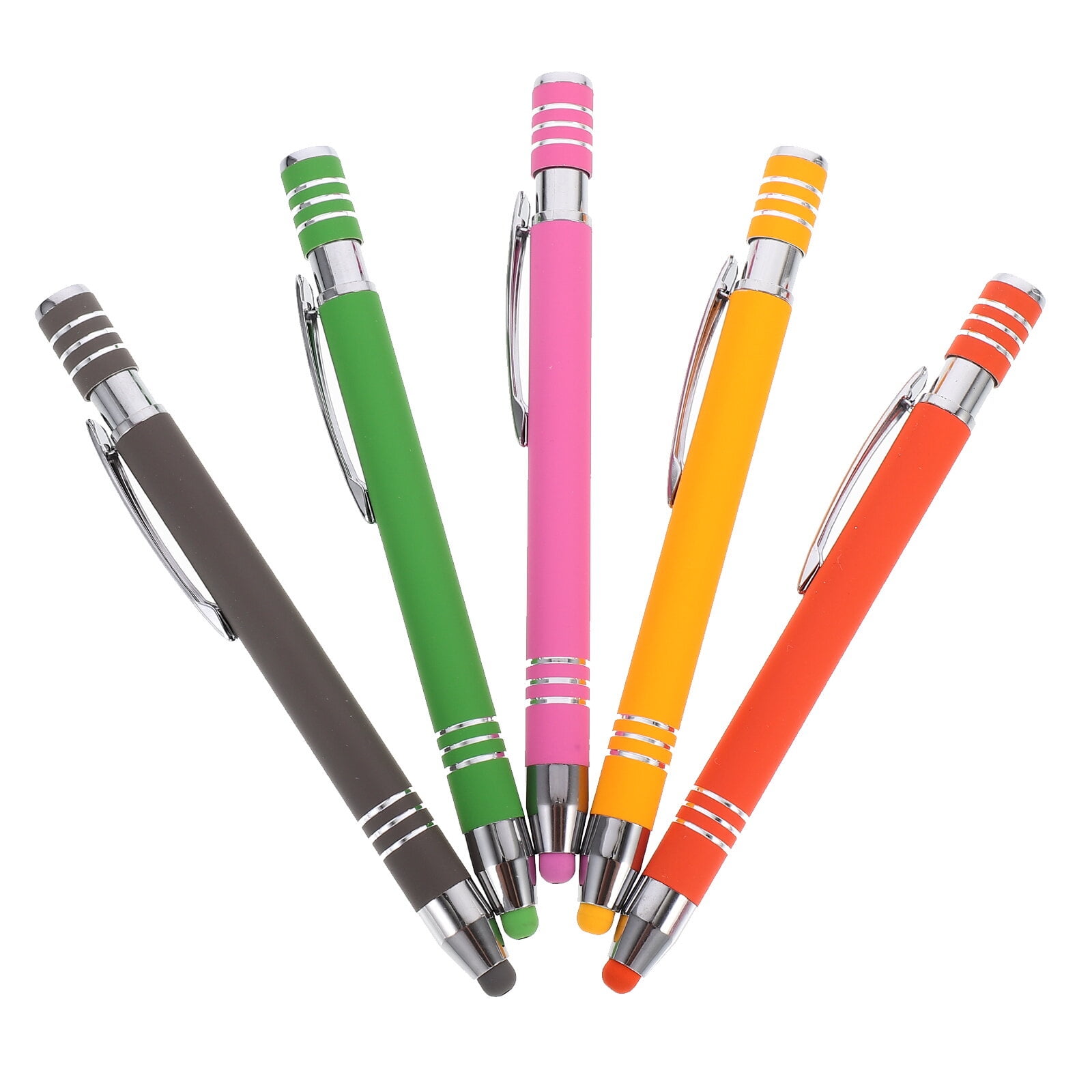 5 Pcs Touch Screen Ballpoint Pen Erasable Pens Stylus for Screens ...