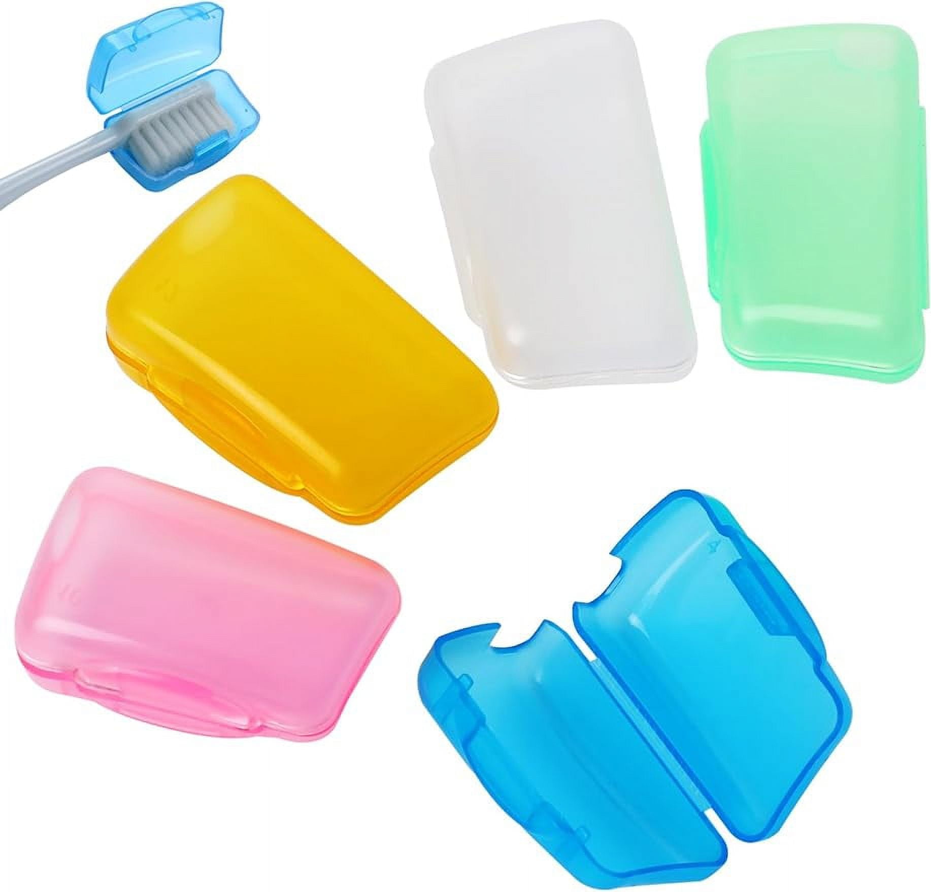 5 Pcs Travel Toothbrush Cover Caps Portable Toothbrush Head Covers ...