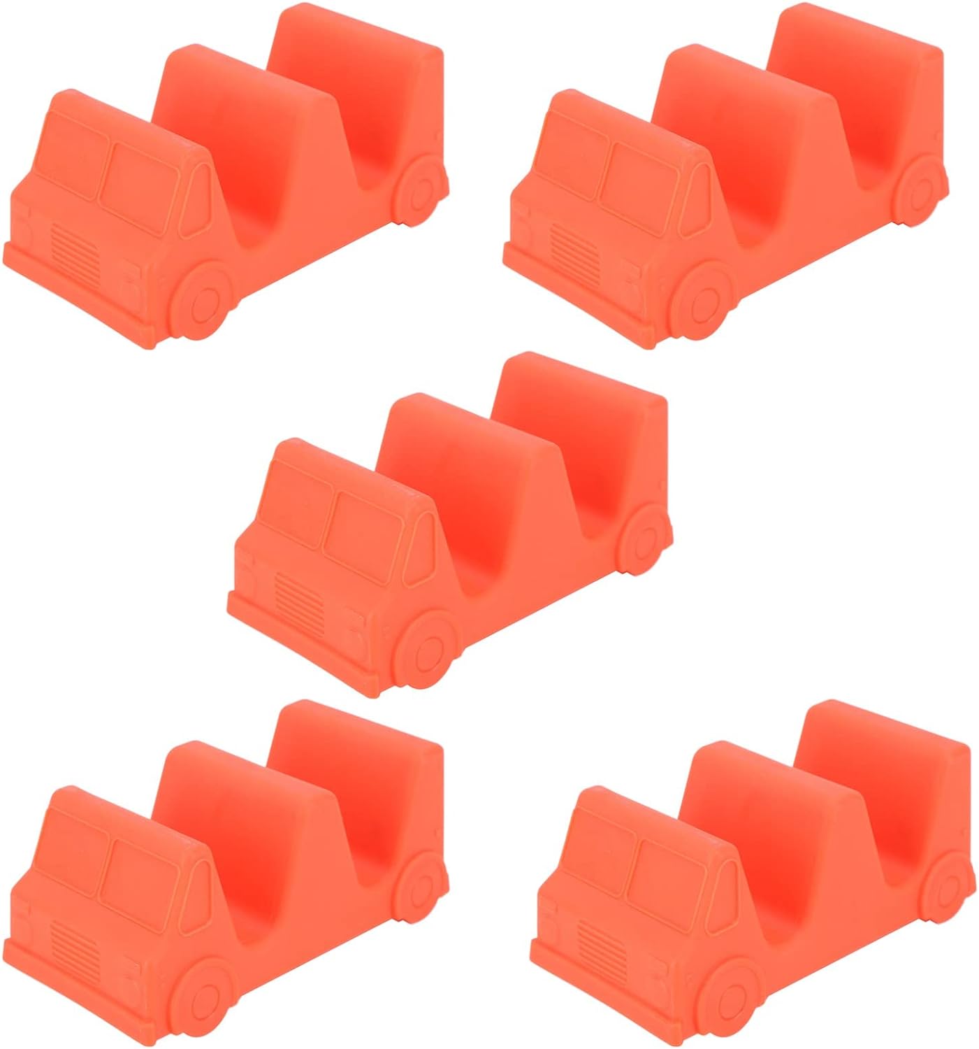 5 Pcs Truck Taco Holder for Kids, Car Shaped Taco Holder Plates ...