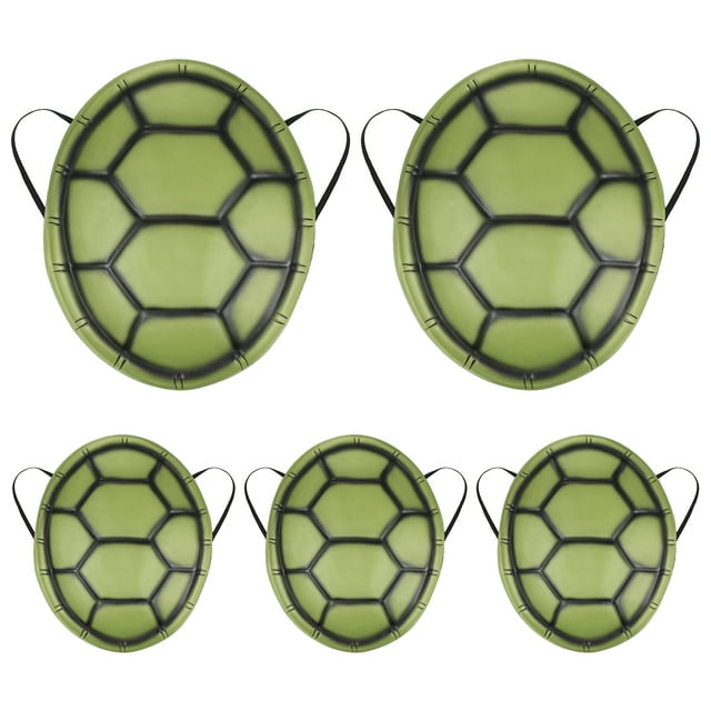 5 Pcs Turtle Shell Doll Props Tortoise Cosplay Full Personality ...