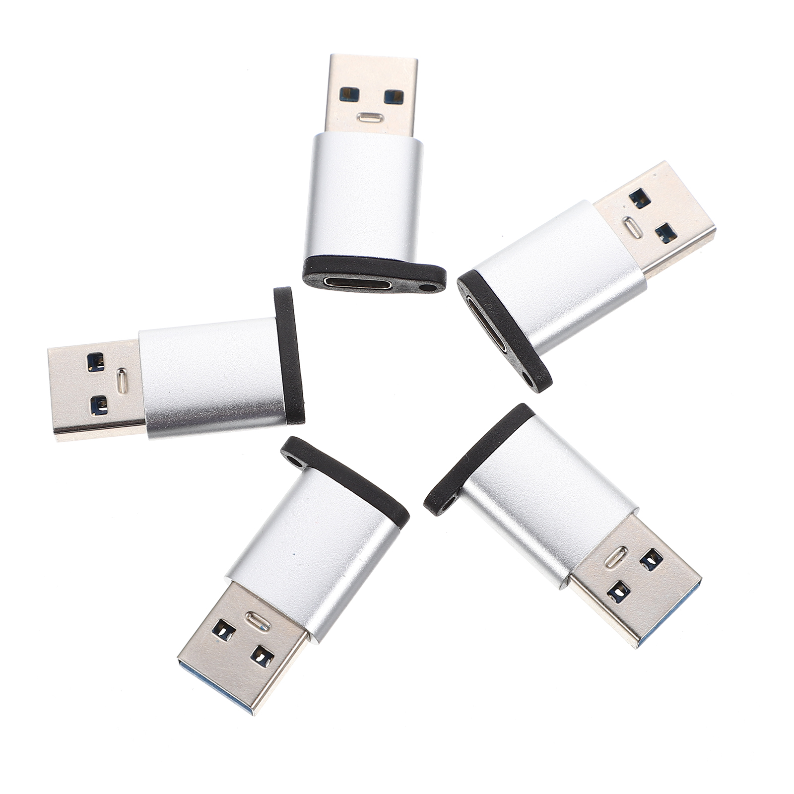 5 Pcs USB to Cable Converter Adapter USB- Charger for Laptop - Walmart.com