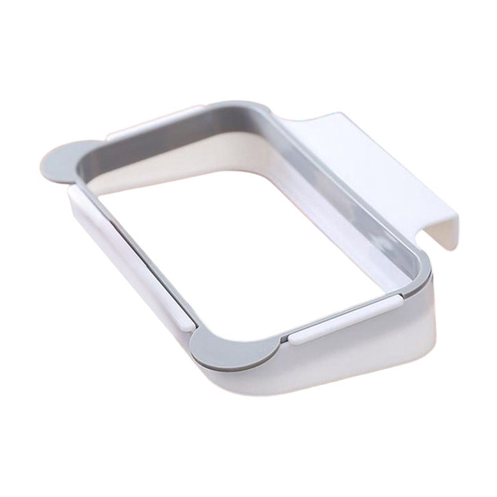 5 Pcs Wall Mounted Kitchen Waste Bin with Lid - Space Saving Plastic ...