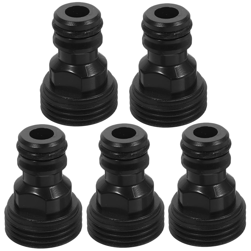 5 Pcs Washer Machine Hose Adapter Water Inlet Washing Fitting Quick ...