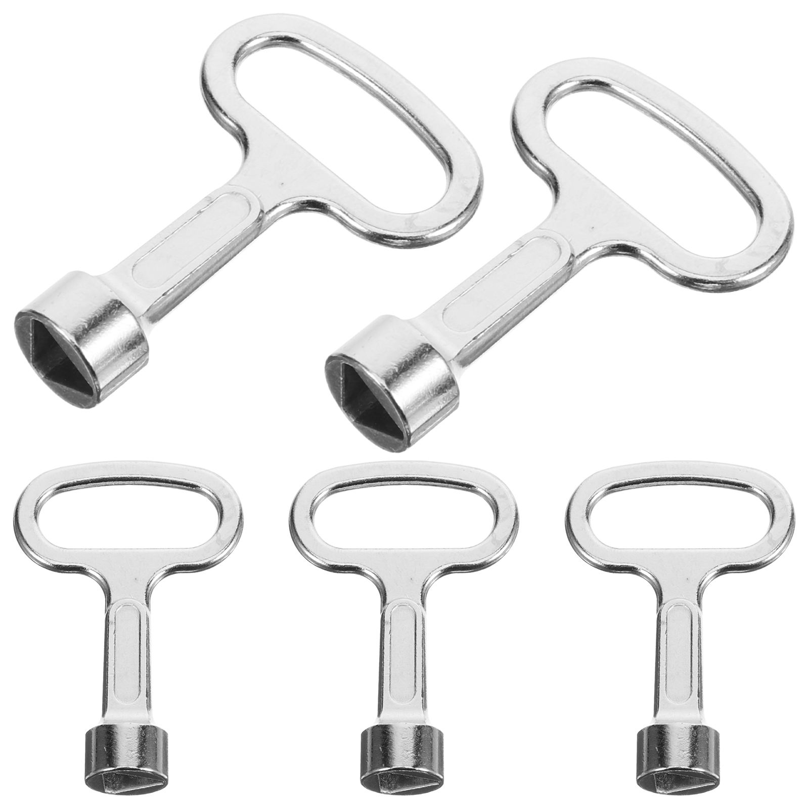 5pcs Radiator Valves Multi Functional Utility Key Plumbers Tool Keys ...