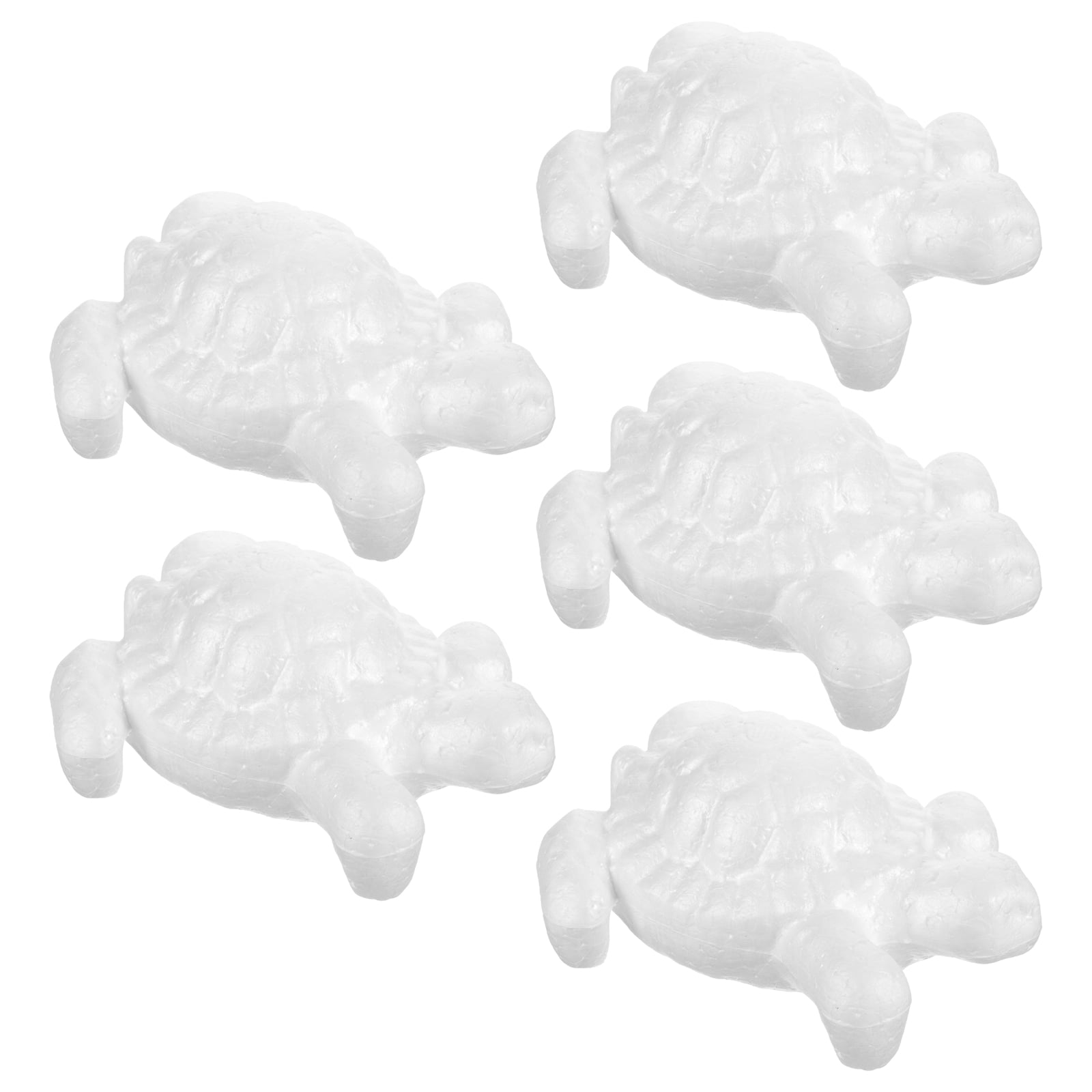 TAILTOSS Blank Foams Craft Turtle Shaped Foam For Festival Party 5Pcs 5 ...