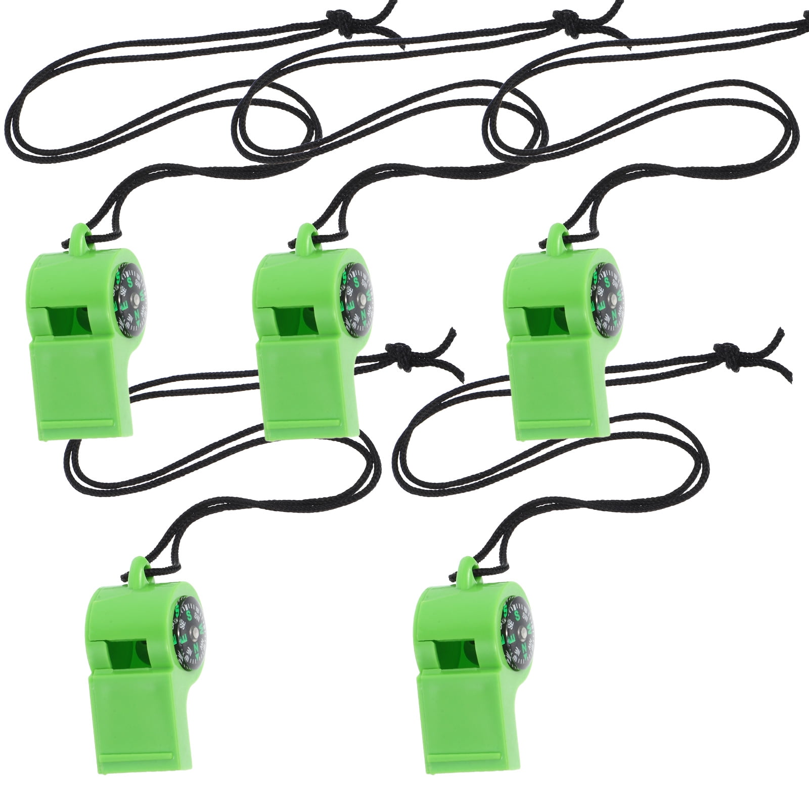 5 Pcs Whistle with Compass Referee Whistle Kids Whistle 2 in 1 Whistle ...