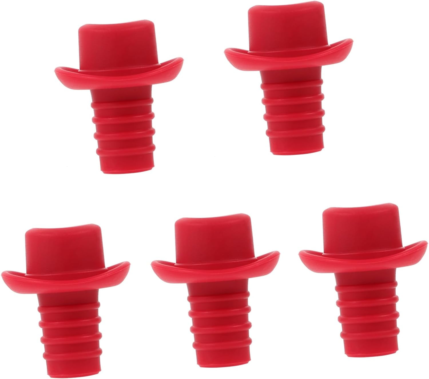5 Pcs Wine Bottle Plug Wine Bottle Cap Wine Corks Beverage Plug ...