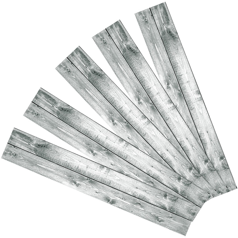 5 Pcs Wood Grain Board Stickers on Planks for Wall Adhesive Peel and ...