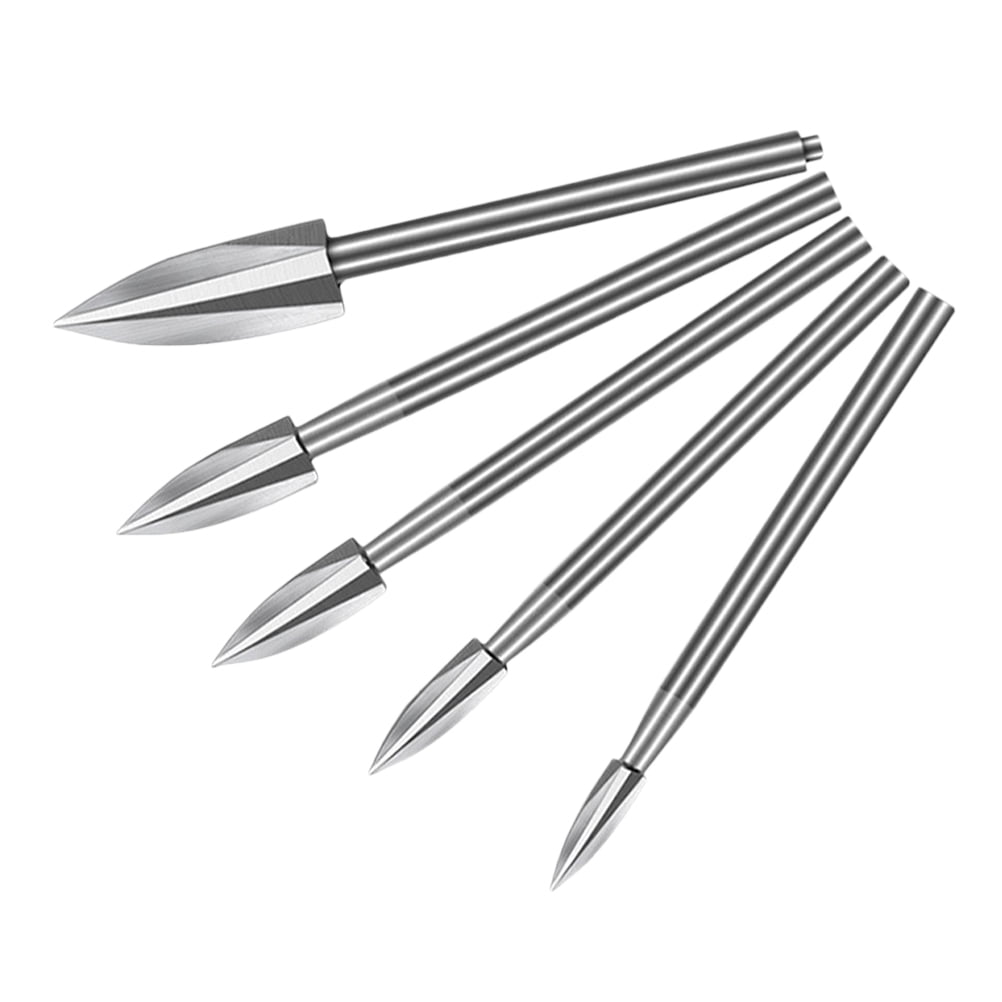 5 Pcs Woodworking Engraving Drill Bit Hobby Tools Wood Carving Tools ...