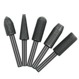 5 Pcs Woodworking Twist Drill Bits Wood Carving File Rasp Drill Bits ...
