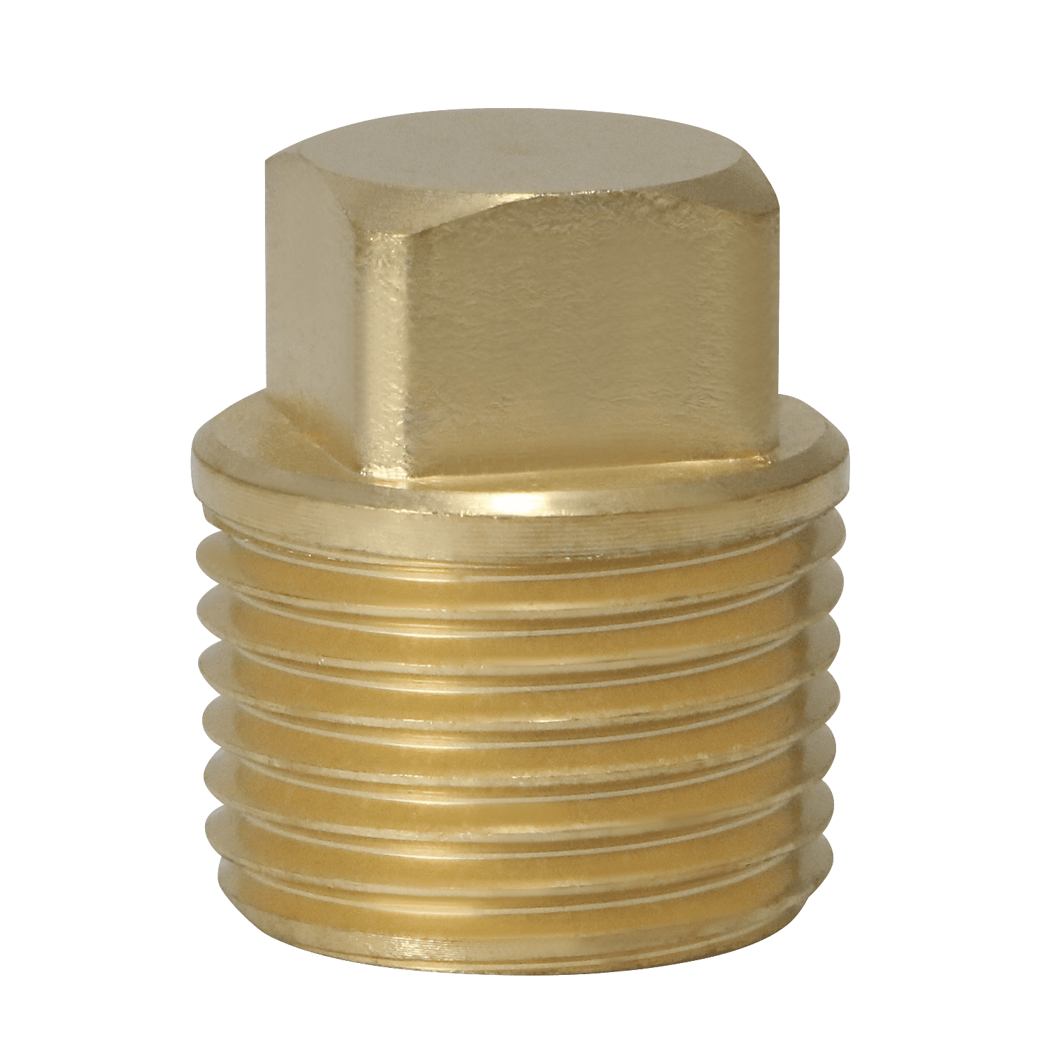 5 Pcs XFITTING 1/2" MALE PLUG, SQUARE HEAD, MALE NPT PIPE PLUG, 5-5-3 ...