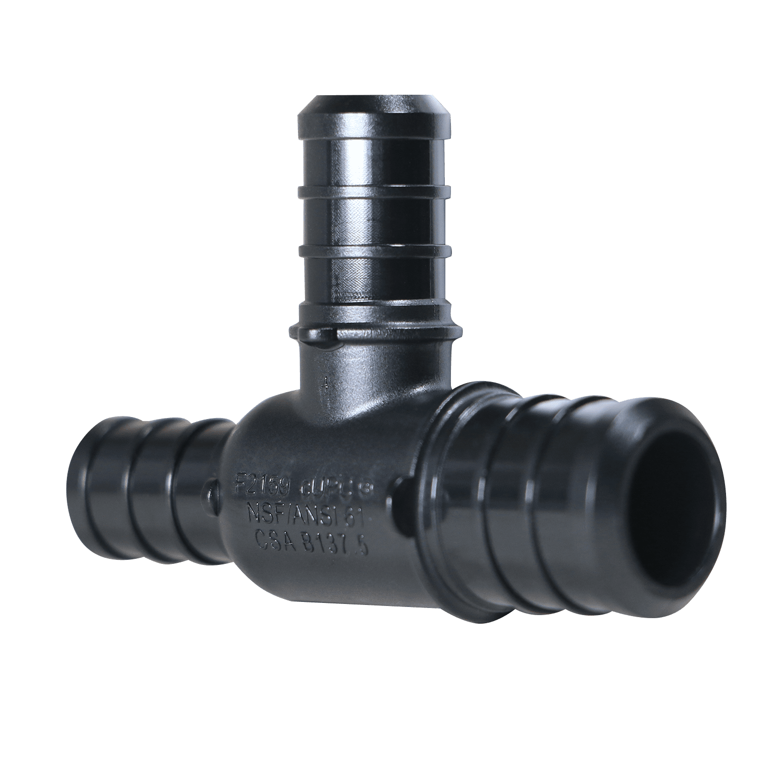 5 Pcs XFITTING Poly Pex B Barb Crimp 3/4 X 1/2 X 1/2 Pex B Tee, Poly Alloy - Walmart.com