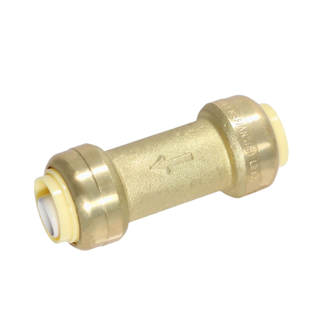 5 Pcs XFITTING Push Fit 1/2 Inch x 1/2 Inch Push Fit Check Valve, 28-4-3=5XX - Walmart.com