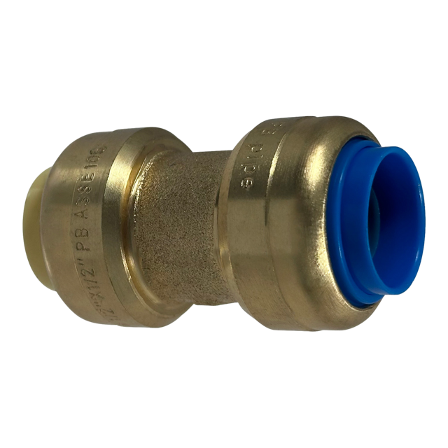 5 Pcs XFITTING Push Fit 1/2 Inch x 1/2 Inch Push Fit PB Coupling, 28-4-8=5XX - Walmart.com