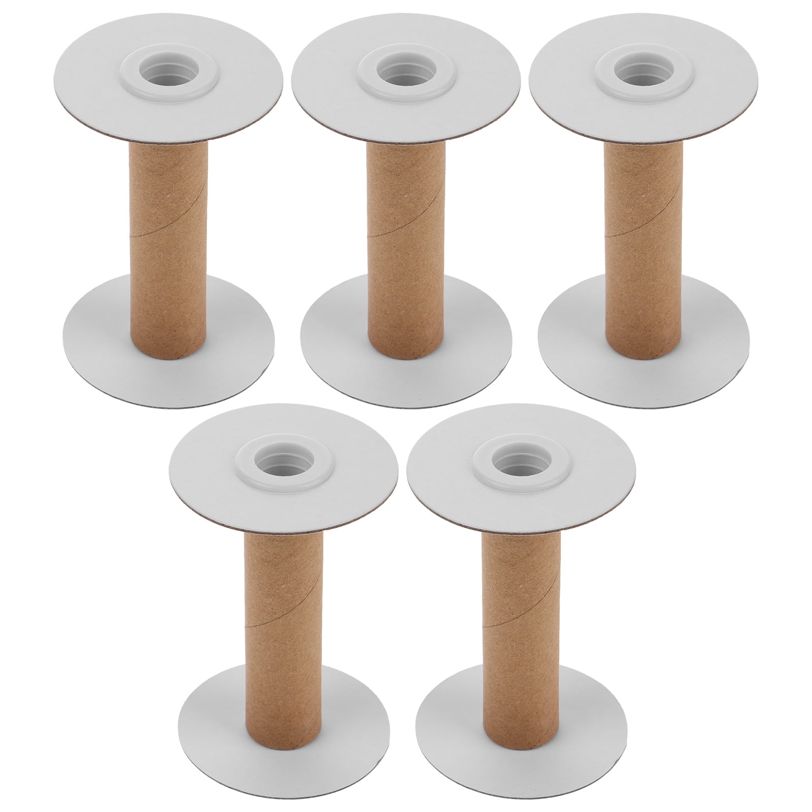 5-Pack Wire Winding Spools for Yarn, Sewing, Weaving, and Embroidery ...