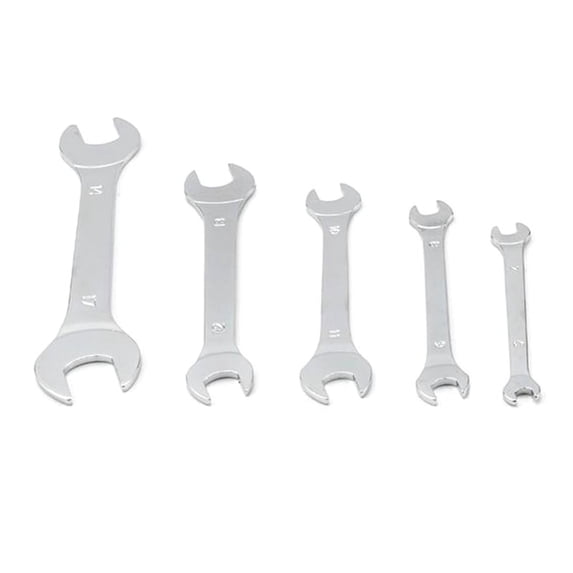 5 Pcs/set Thin Open End Wrench Set Flat Wrench Tool Multi-Function Hand ...