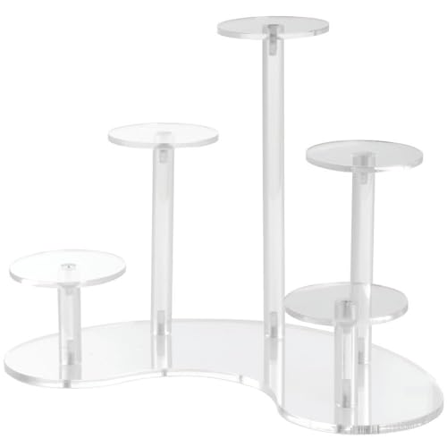 5-Pedestal Acrylic Display Stand Countertop, 60764 - Walmart.com