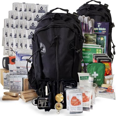 1 Person Emergency Kit / Survival Backpack for 72 Hours for Natural ...