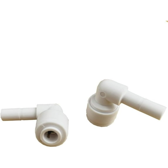 5 Piece 1/4"" Stem Elbow Right Angle Quick Connect RO Fittings for ...