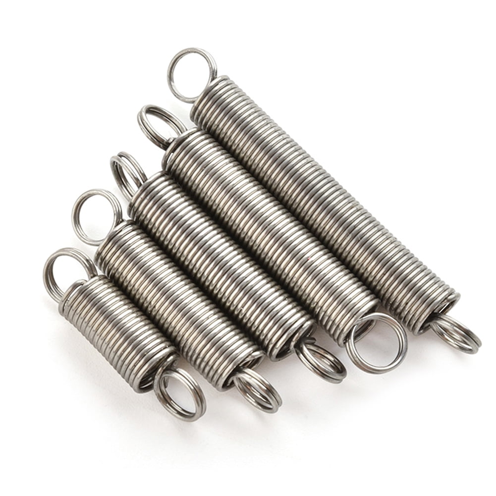 5 Piece 304 stainless steel tension spring 0.9mm x 8mm x 30mm - Walmart.com