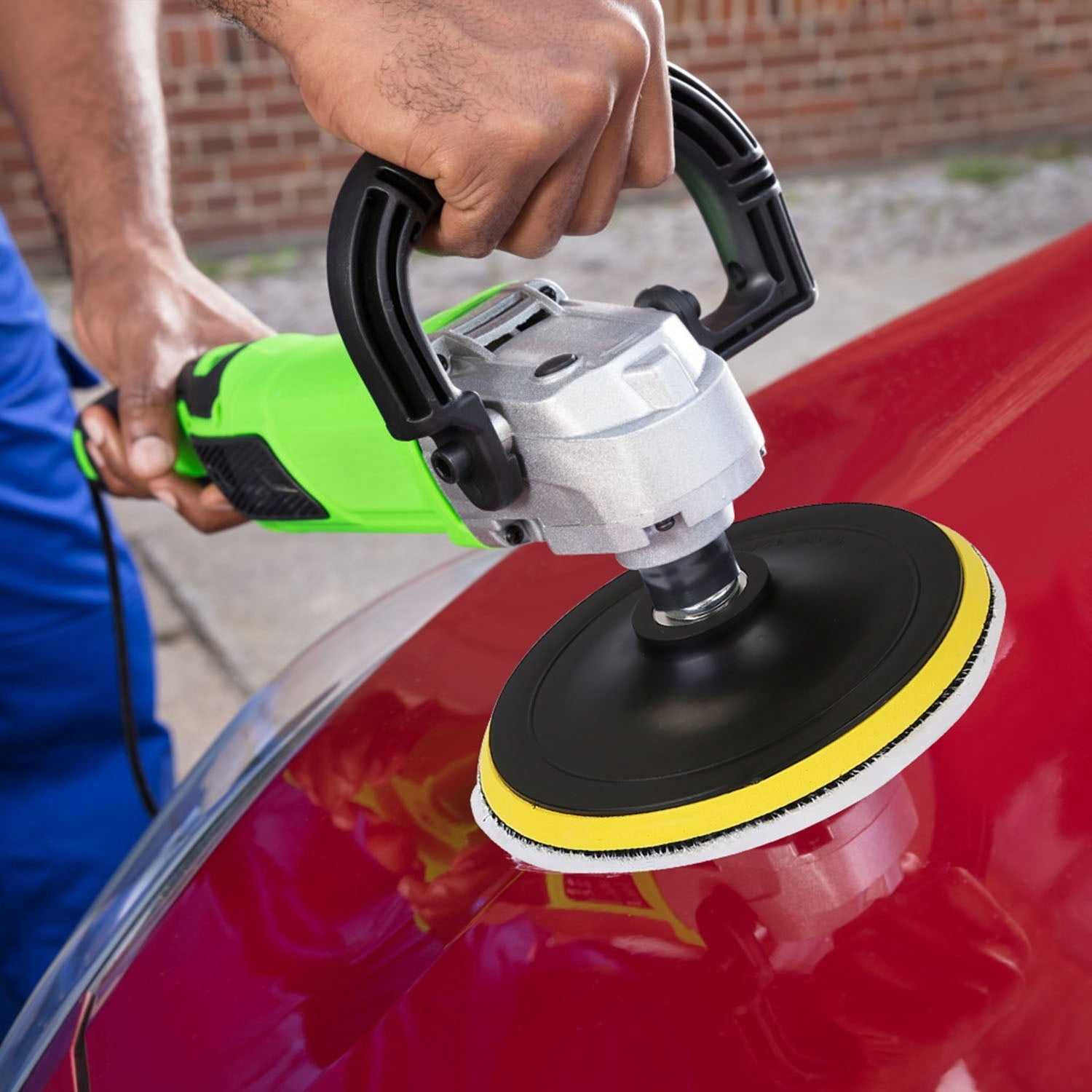 5-Piece: 6" Buffing Polishing Pads - Walmart.com