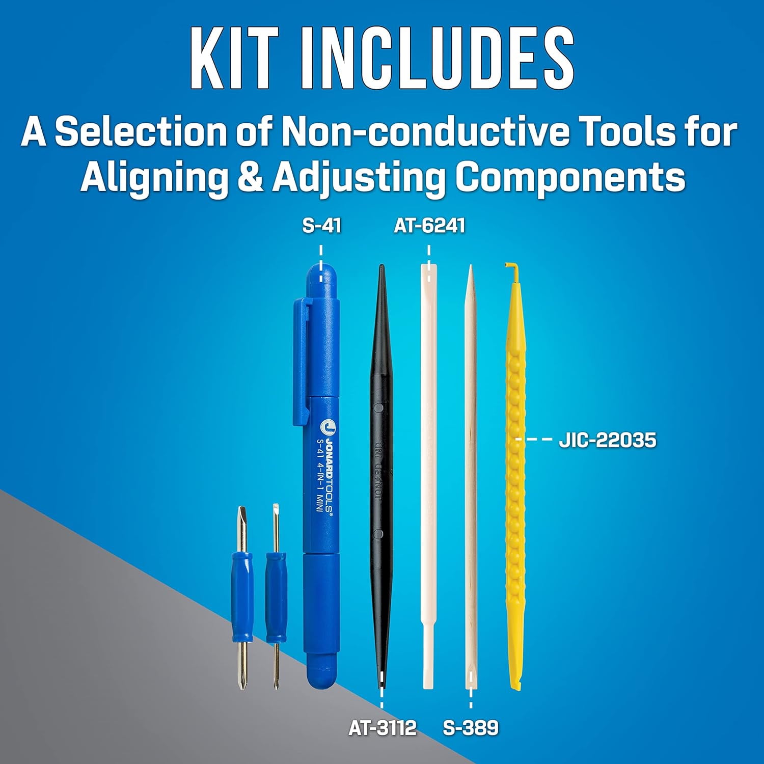 5 Piece Alignment Tool Kit with Spudger, Screwdriver, Alignment Tool ...