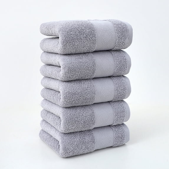 5 Piece Bath Towel Set for Bathroom Soft Absorbent Towels Multipack for ...