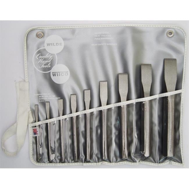 5-Piece Cold Chisel Set Natural Finish-Vinyl Pouch - Walmart.com