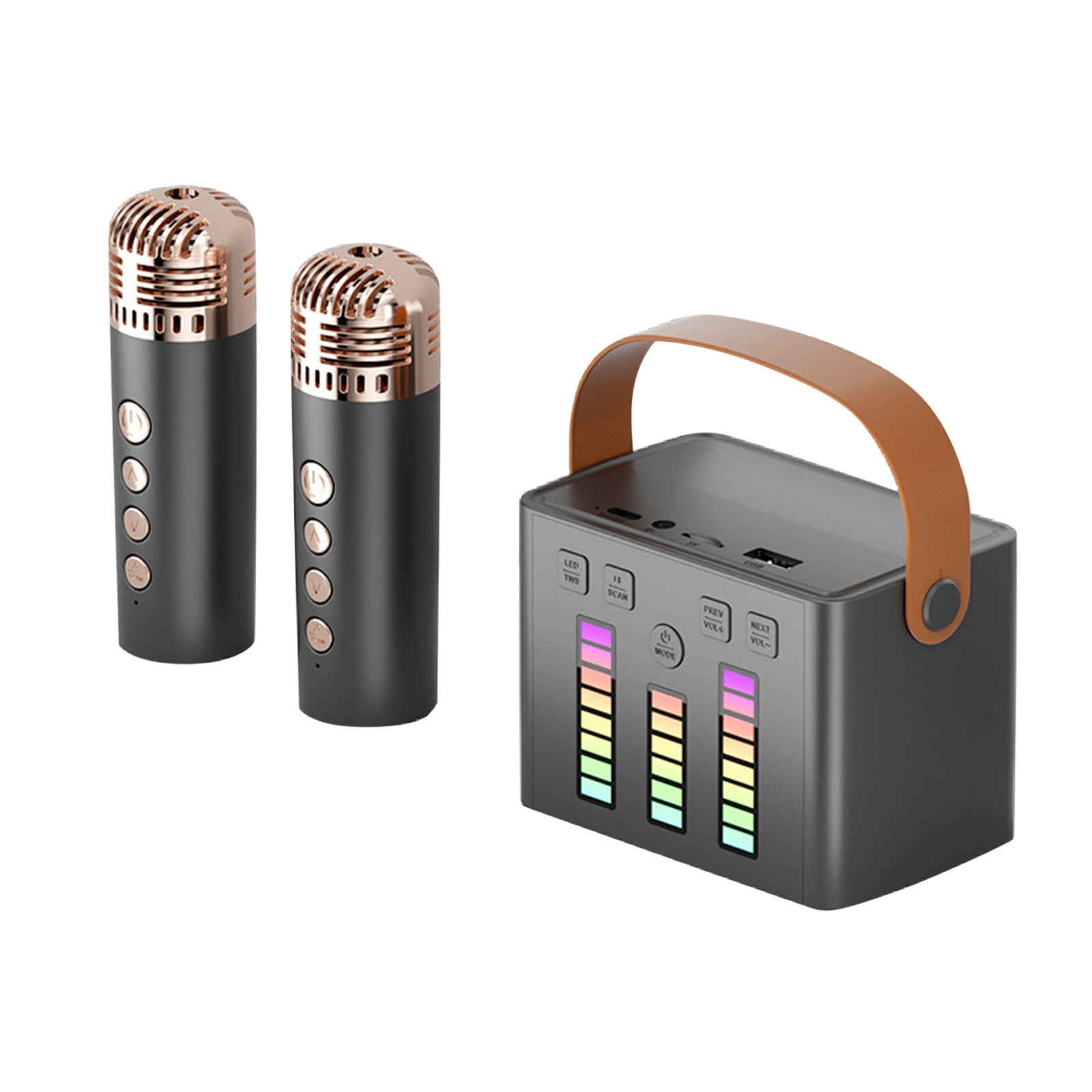 5 Piece Drum Set for Kids Age 5-7 Karaoke Machine Portable Speaker With ...