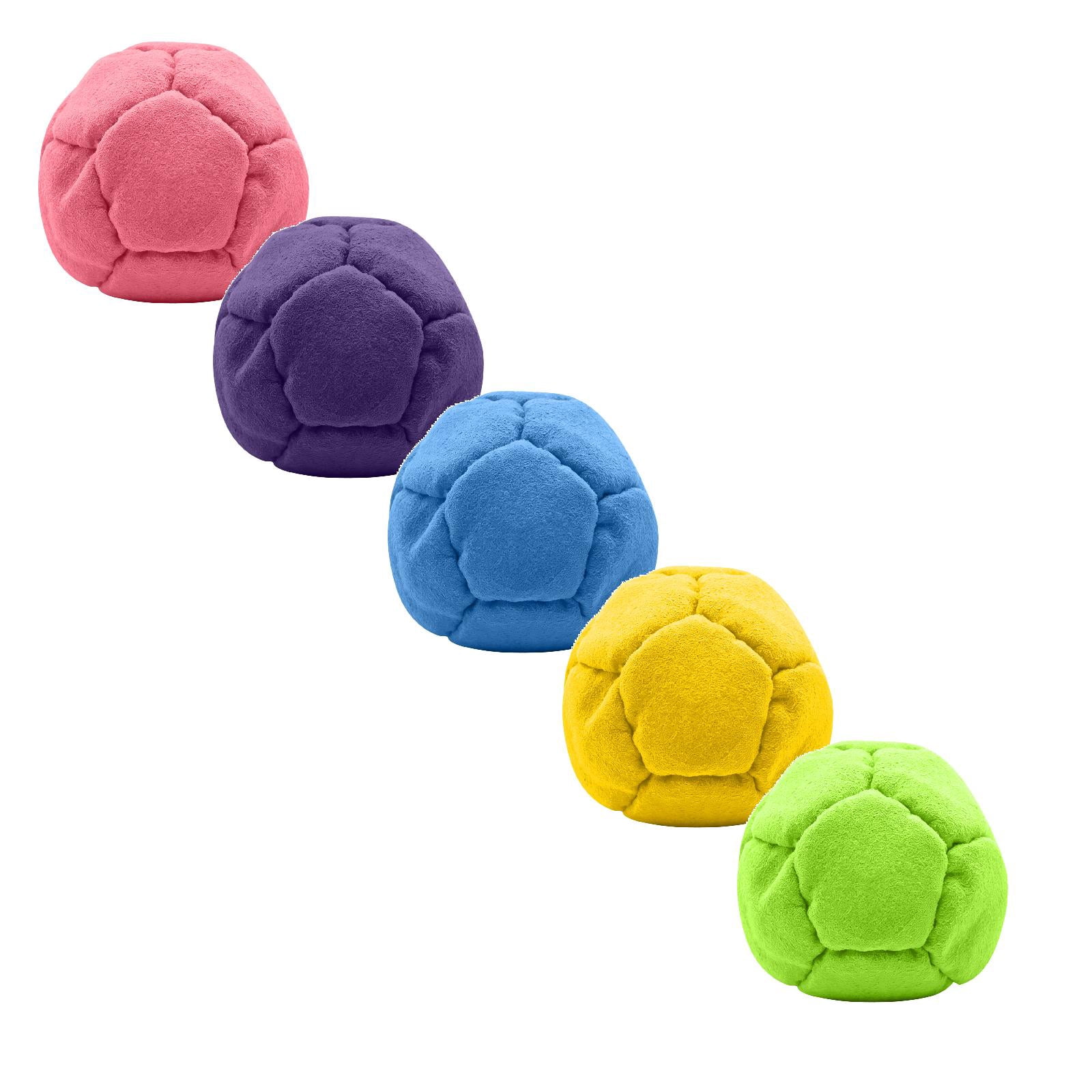 5-Piece Durable Catching Kick Ball Set Colorful Easy-to-Grip Sports ...