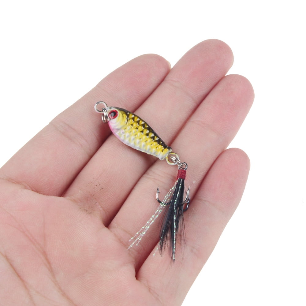 5 Piece Hard Fishing Lure Deep Swimming Fish 2.5CM 5G Japanese ...