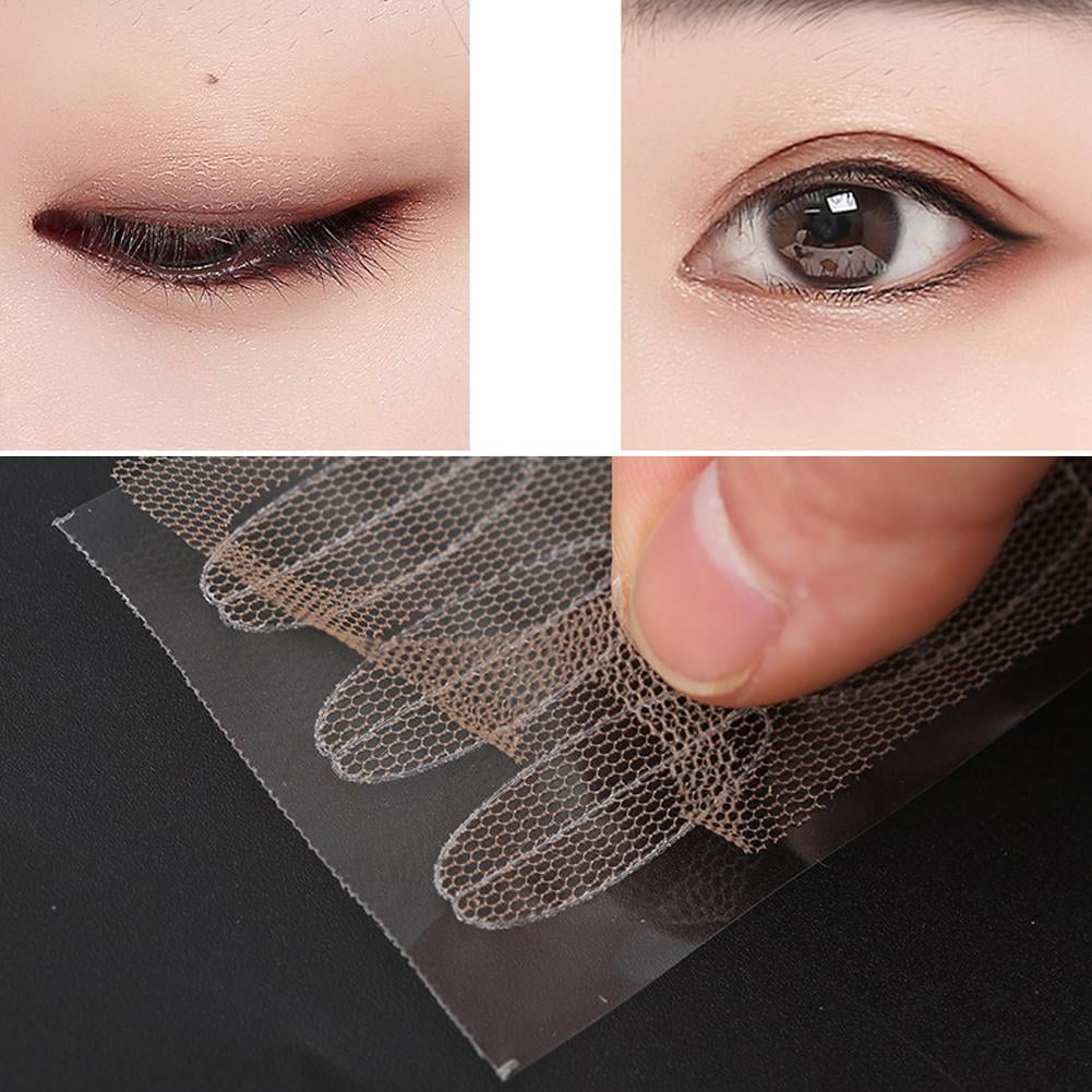 5-Piece Lace Double Eyelid Stickers Natural Invisible Seamless Eye ...