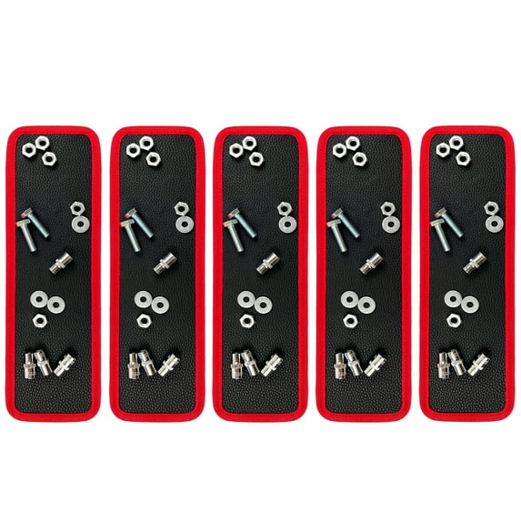 5-Piece Magnetic Tool Parts Mat-Medium Size, Flexible Magnetic Tool ...