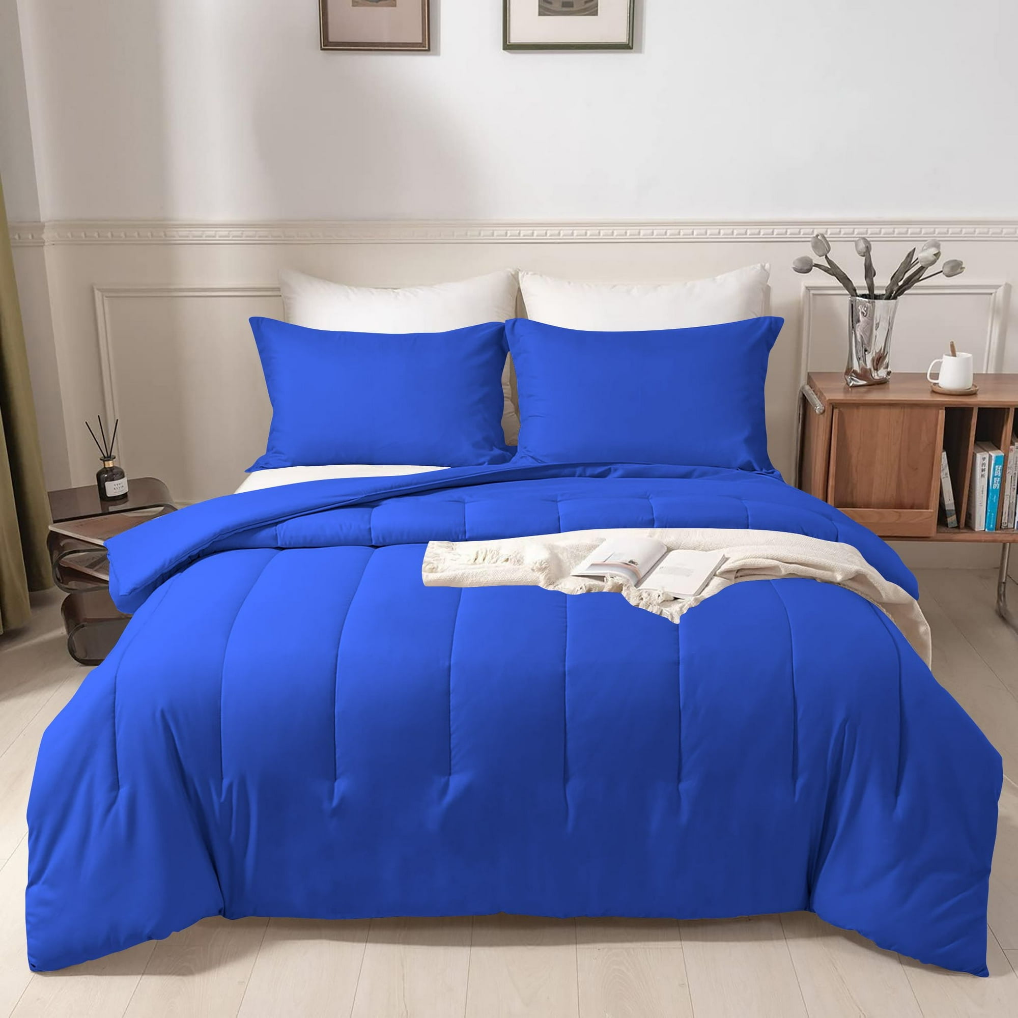 5 Piece New Straight Line Pattern Comforter Set, 800 TC, 100% Egyptian ...