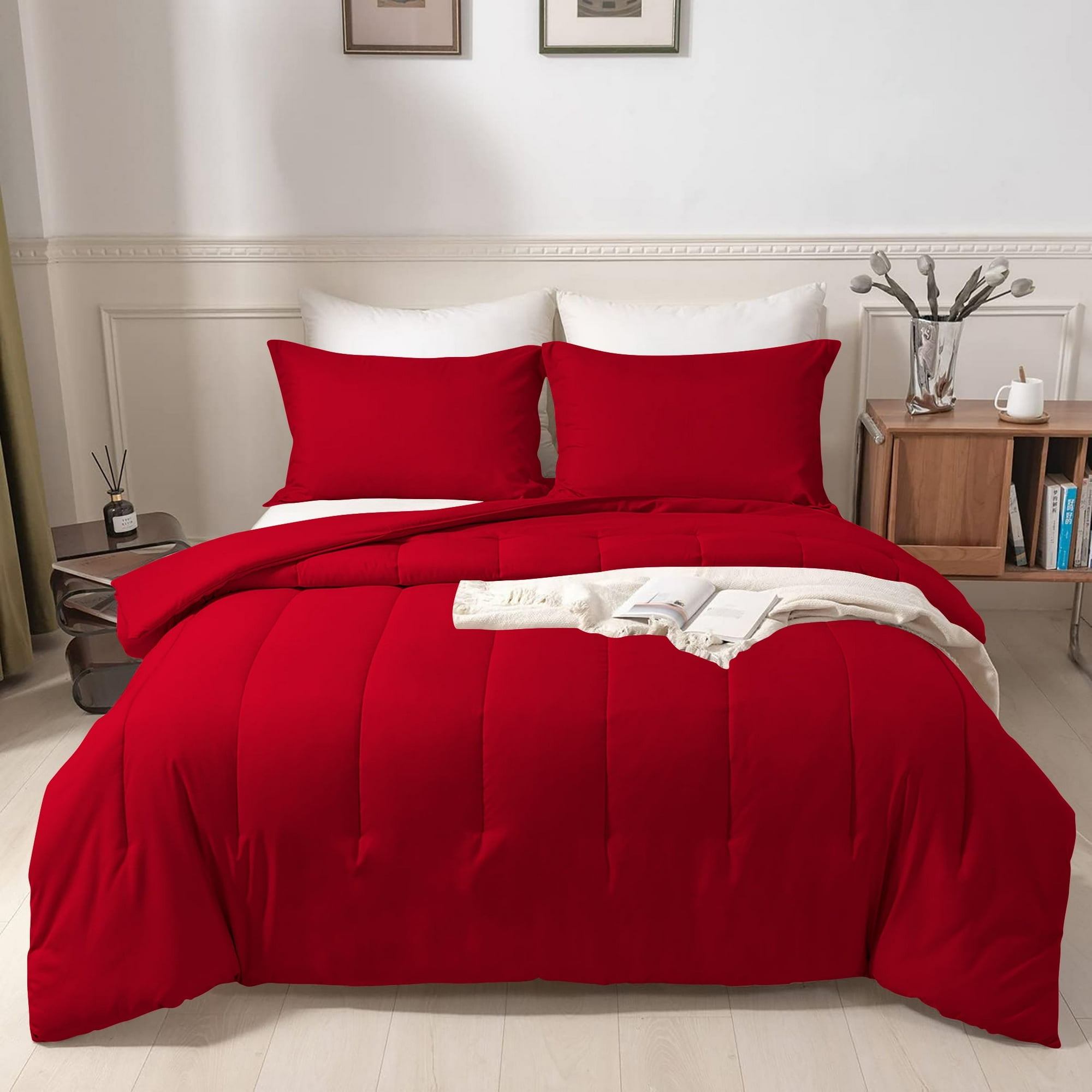 5 Piece New Straight Line Pattern Comforter Set, 800 TC, 100% Egyptian ...