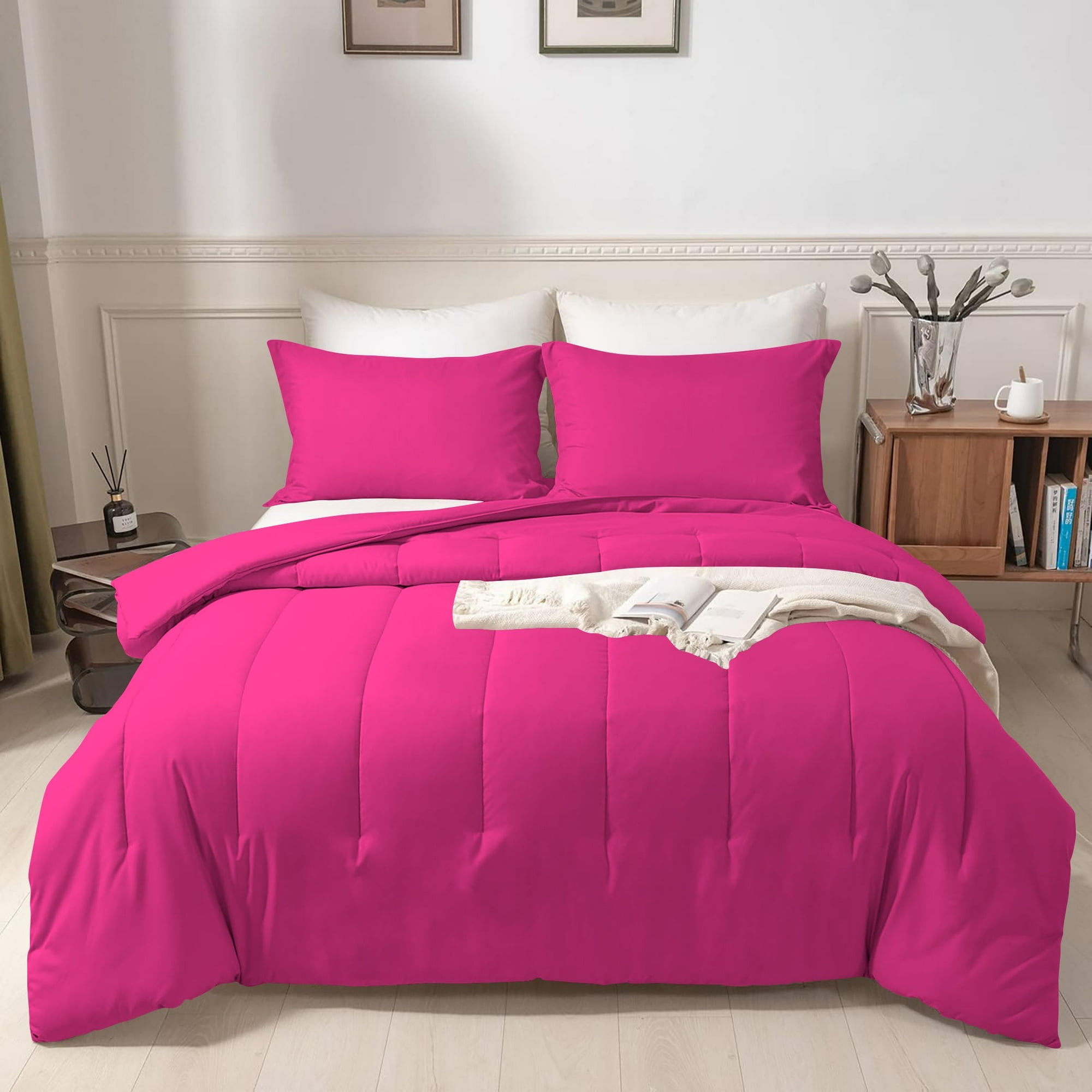 5 Piece New Straight Line Pattern Comforter Set, 800 TC, 100% Egyptian ...