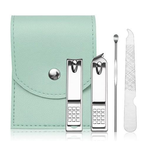 5-Piece Premium Nail Clipper Set – Beveled Eagle Beak Design for ...