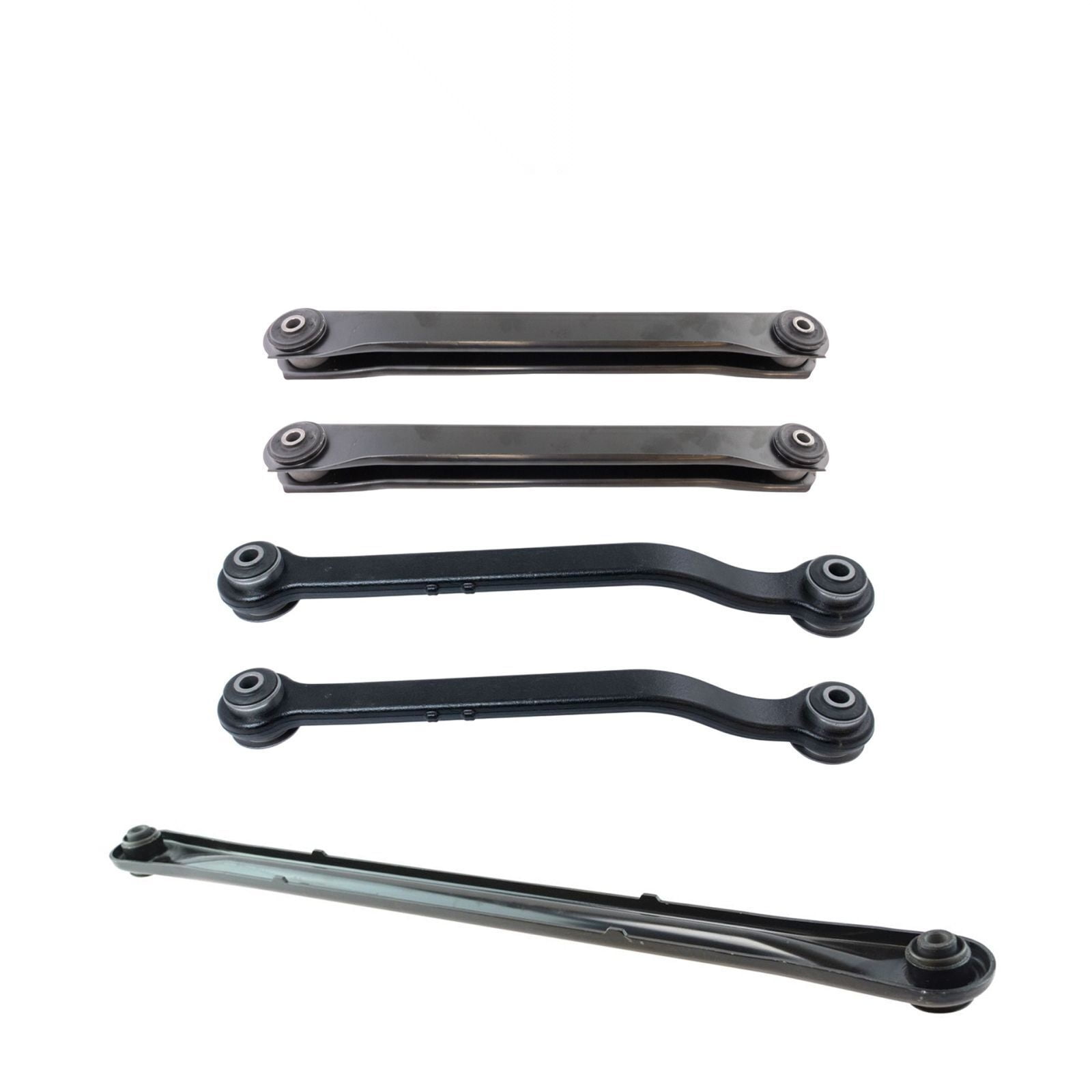 5 Piece Rear Track Bar Upper Lower Control Arms Kit Cast LH RH Sides ...