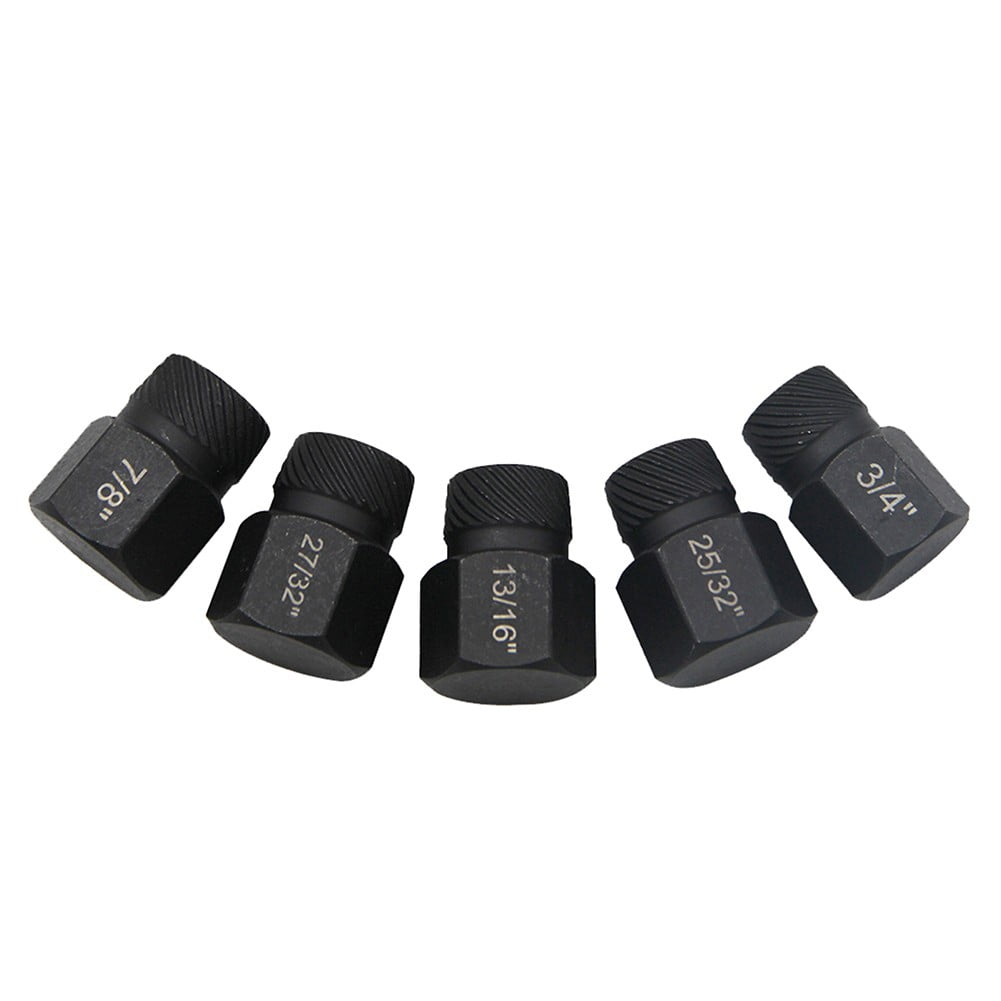 5 Piece Screw Nut Extractor Set Corrosion Resistant and Pollution ...