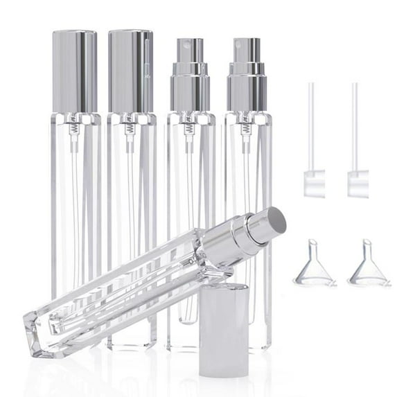 5 Piece Set Mini Perfume Bottles, 10ML Portable Spray Atomizer for ...