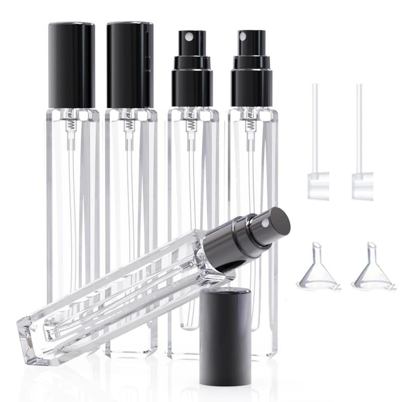 5 Piece Set Mini Perfume Bottles, 10ML Portable Spray Atomizer for ...